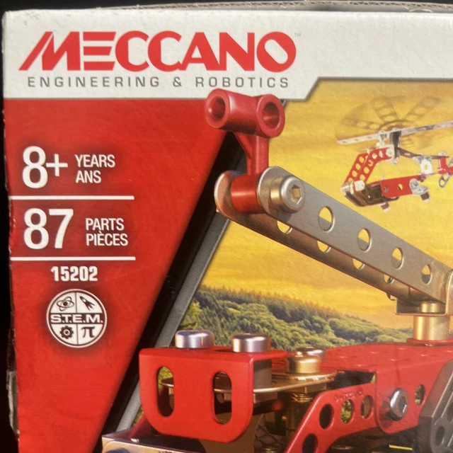 MECCANO ENGINEERING ROBOTICS Rescue Squad Secours modelli 3in1 mai aperti EUR 28,49 - PicClick IT