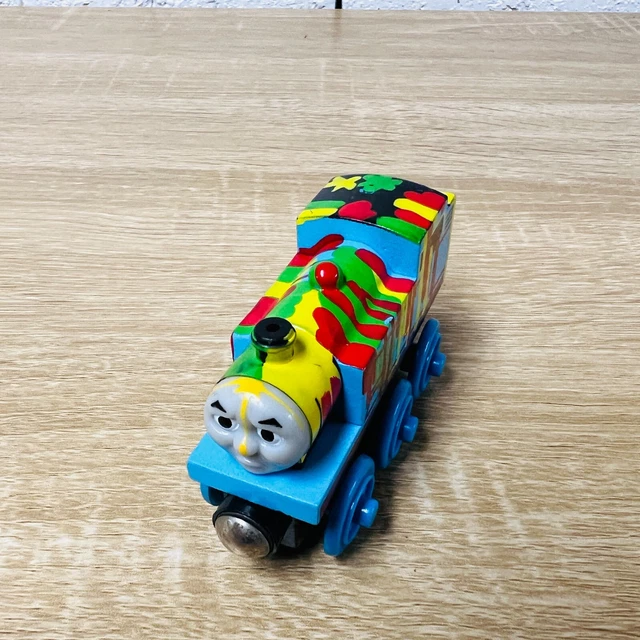 PAINT SPLATTERED THOMAS - Thomas the Tank Engine & Friends Wooden ...