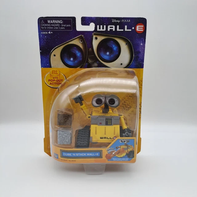 ACTION FIGURE DISNEY Pixar WALL.E cubo n stack nuovissima Thinkway Toys ...