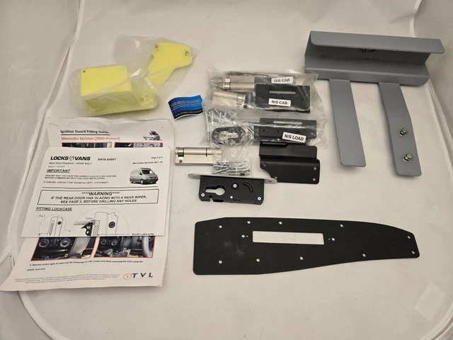 MERCEDES SPRINTER DEADLOCKS & ECU/ Ignition Guard Set – Front, Side ...