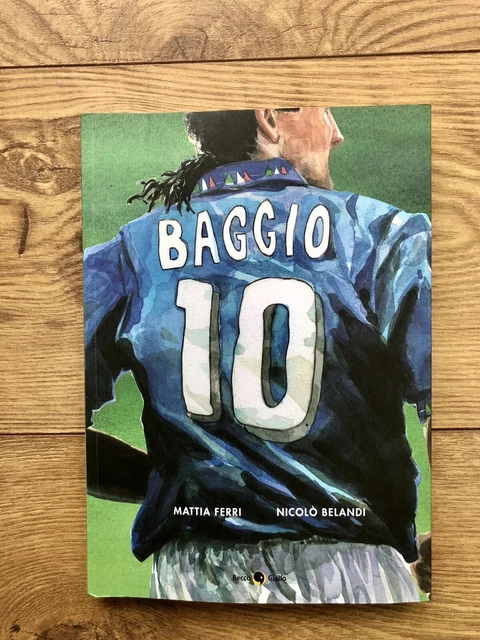 ROBERTO BAGGIO BIOGRAFIA Illustrata Stile Fumetto: Italia, Juve, Inter ...