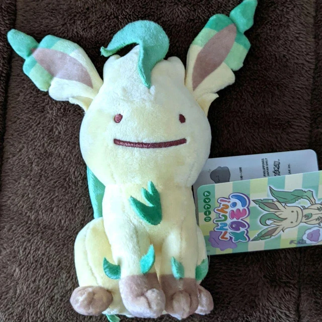 POKEMON PLUSH TOY Stuffed Pokemon Center Original Leafeon Henshin Ditto ...