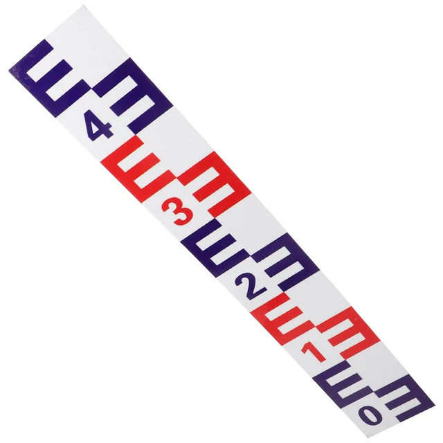 WATER LEVEL SCALE Temperature Sensor Tank Indicator Grass Gauge £5.99 ...