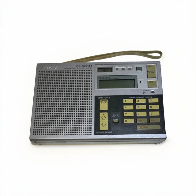 SONY ICF-7600D PORTABLE Fm/Lw/Mw/Sw Pll Synthesized Radio Receiver £49.99 - PicClick UK