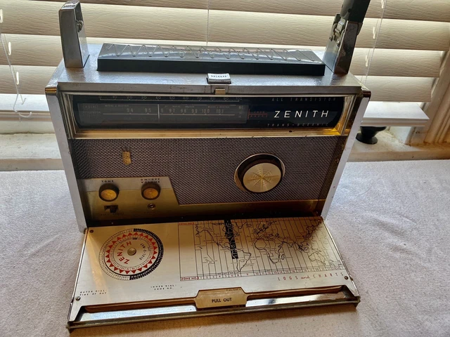 ZENITH TRANS-OCEANIC ROYAL-1000D WAVEMAGNET AM/FM/SW Multiband ...