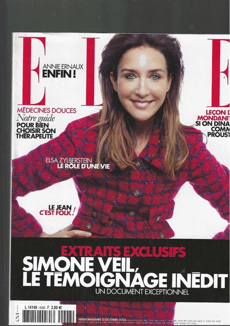 ELLE-13 OCTOBER 2022-ELSA ZYLBERSTEIN/Delphine de VIGAN/M.ABOUET/M ...