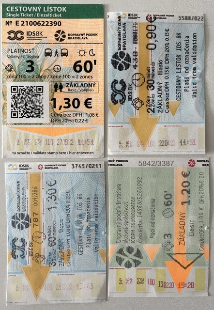 TRANSPORT BUS TRAM Tickets For Collectors Junk Craft Scrapbooking ...