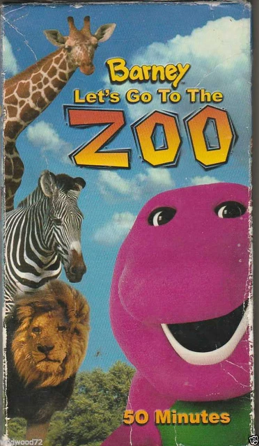 BARNEY - LET'S Go to the Zoo (VHS, 2001) £3.23 - PicClick UK