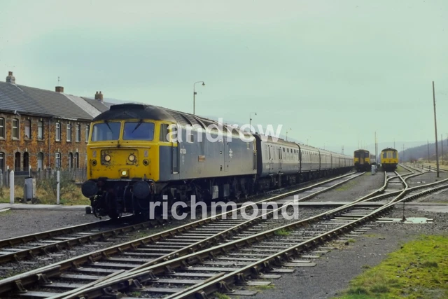 47624 CLASS 47 Locomotive & Passenger Train 22 Jan 1989 Original 35mm ...