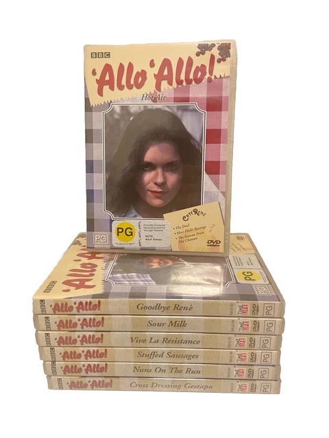 'ALLO 'ALLO! DVD BBC Series Bundle x 7 Hot Air goodbye Sour Milk Rene ...