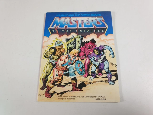 MINI BANDE DESSINÉE He Man and the Power Sword (Masters of the Universe ...