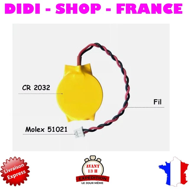 PILE BIOS CMOS RTC battery Clock Akku Batteria CR2032 3V KTS Acer / HP ...