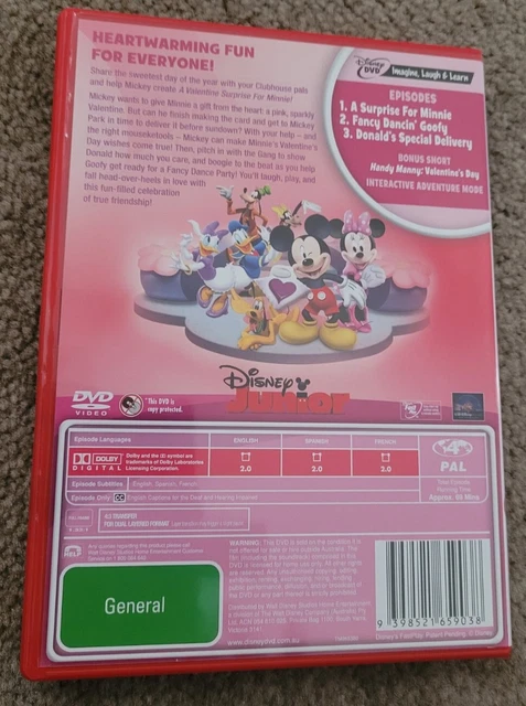 Minnie Mouse Clubhouse Dvd 800 Picclick Au 8767