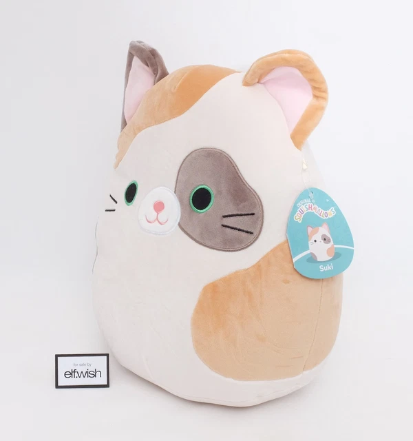 SQUISHMALLOWS SUKI THE Spotted Tortoiseshell Cat 12 Inch 30Cm Supercute ...