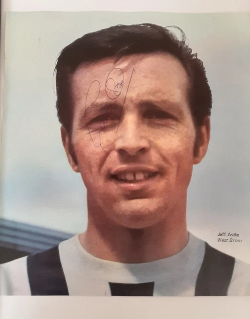 JEFF ASTLE WEST Brom Legend Genuine Hand-Signed Picture £20.00 ...