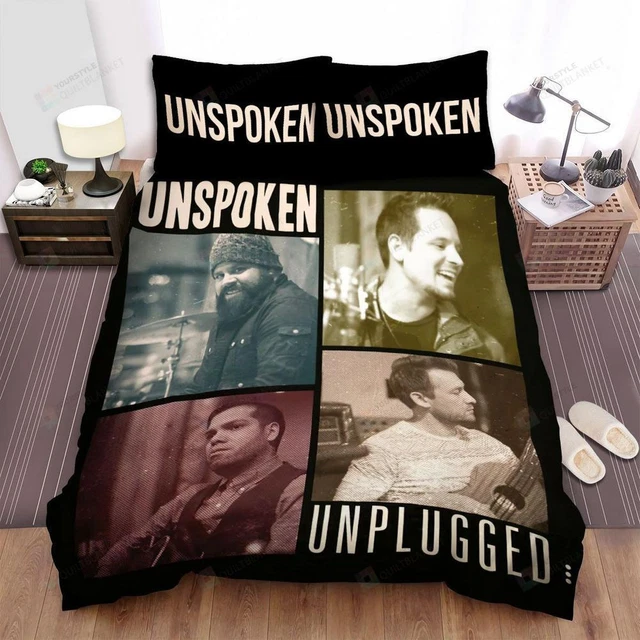 UNSPOKEN BAND ALBUM Unplugged Quilt Duvet Cover Set Kids Pillowcase EUR ...