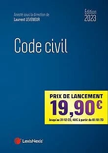CODE CIVIL 2023 de Leveneur, Laurent | Livre | état très bon EUR 10,95 ...