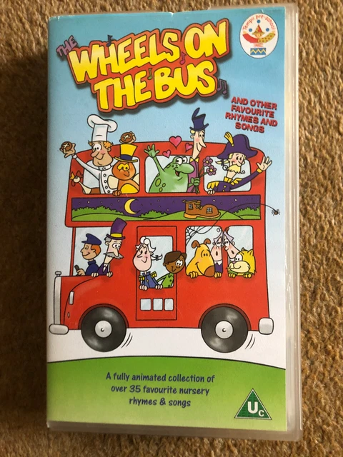 THE WHEELS On The Bus Vhs (Vhs Ahe1021 ** £19.99 - PicClick UK