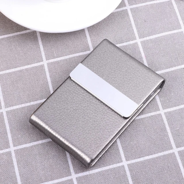 PORTE CARTE PROFESSIONNELLE Cartes De Visite Support En Acier ...