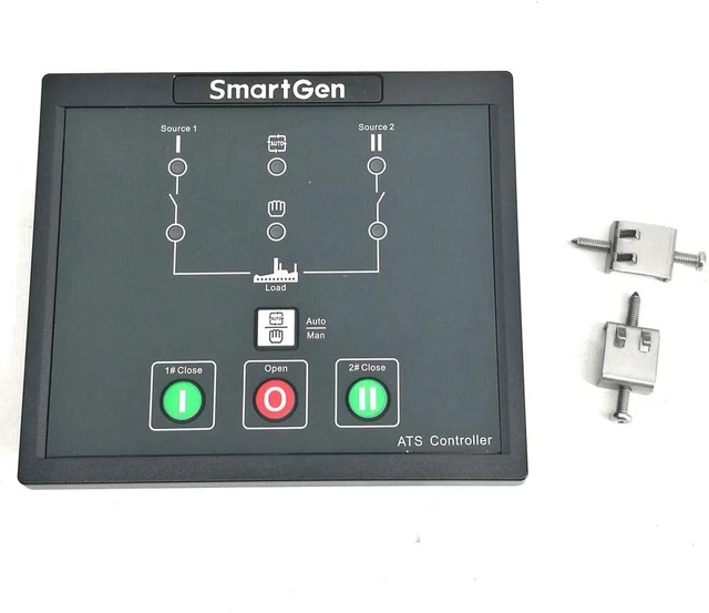 GENSET ATS CONTROLLER Automatic Transfer Switch Control Module with LCD ...