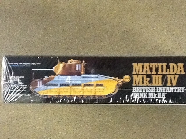 TAMIYA 1/48 WW II British Matilda Mk. III / IV Tank Model Kit Item ...
