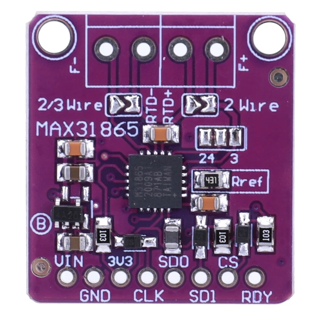 MAX31865 PT100/PT1000 RTD Digital Converter Board Amplifier Module £7. ...