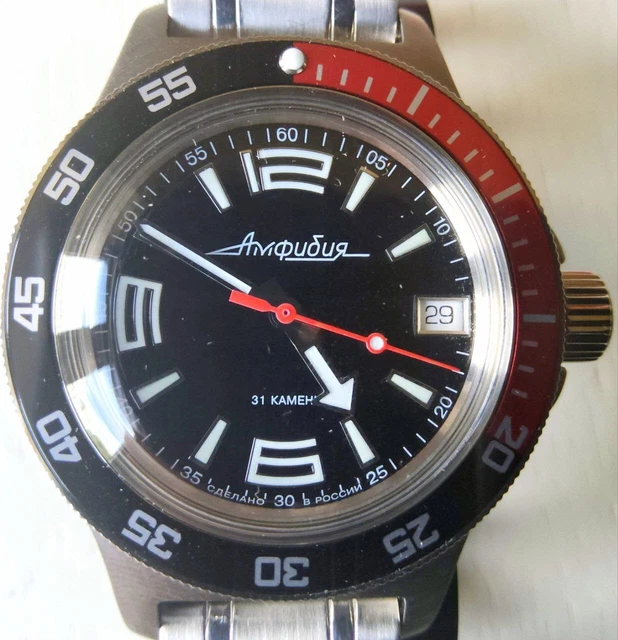 OROLOGIO AUTOMATICO VOSTOK Amfibia 740387 EUR 179,00 - PicClick FR