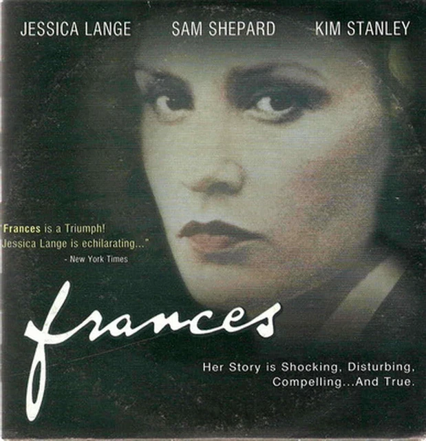 FRANCES (ROBERT HARRIS, Kim Stanley, Jessica Lange) Region 2 DVD EUR 14 ...