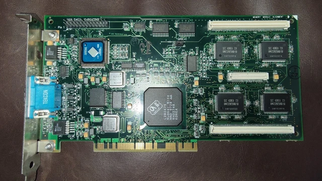 SCHEDA VIDEO NUMBER 9 Nine Revolution 3D Ticket To Ride 4Mb Ram Pci ...