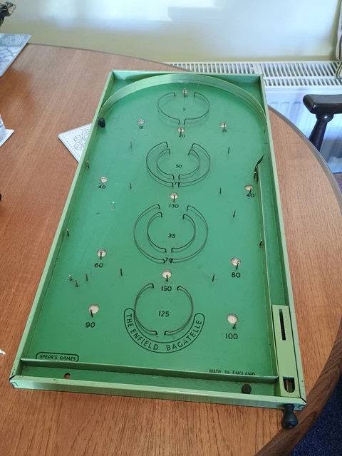 VINTAGE 1950S/60S BAGATELLE The Enfield By Spears Games £25.00 ...