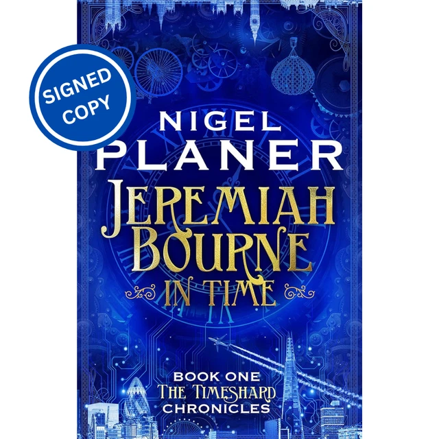 SIGNED BOOK - Jeremiah Bourne in Time by Nigel Planer First Edition 1st ...