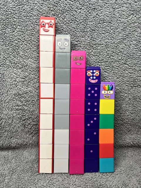 CBEEBIES NUMBERBLOCKS BUILD Your Own Activity Cubes Numbers 16-20 Make ...