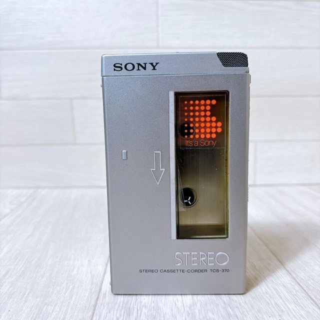 SONY TCS-370 CASSETTE Player CASSETTE RECORDER WALKMAN TCS370 Junk $99. ...