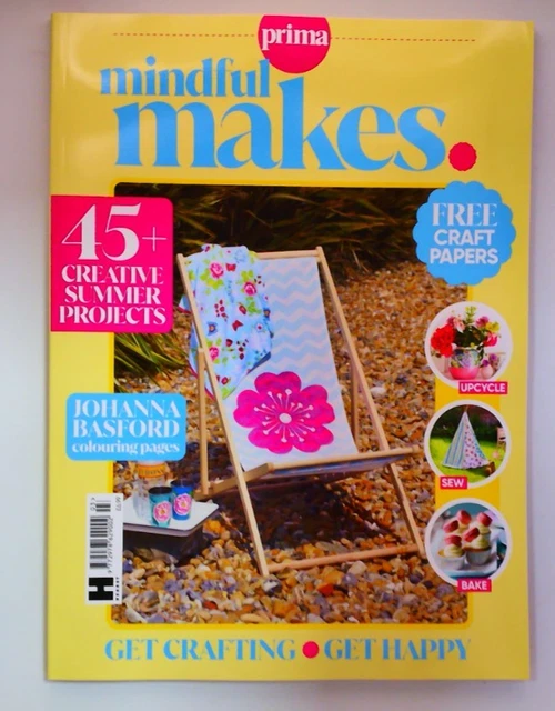 PRIMA MINDFUL MAKES Magazine #3 Été 2026 Projets, Pages À Colorier ...