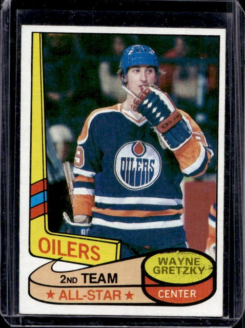 1980-81 TOPPS WAYNE Gretzky 2a Squadra All-Star #87 Oilers EUR 0,92 - PicClick IT