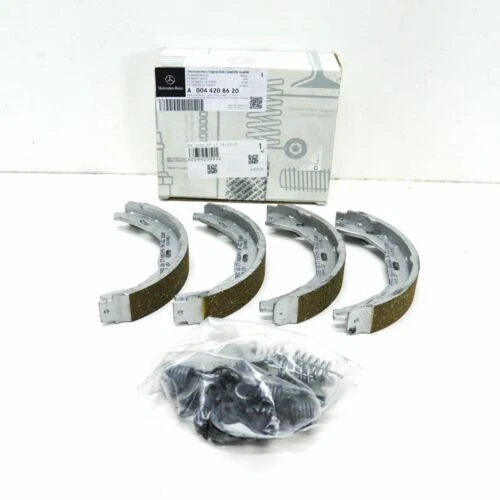 MERCEDES BENZ NEW Genuine W204 C Class E W207 Rear Hand Brake Shoes ...
