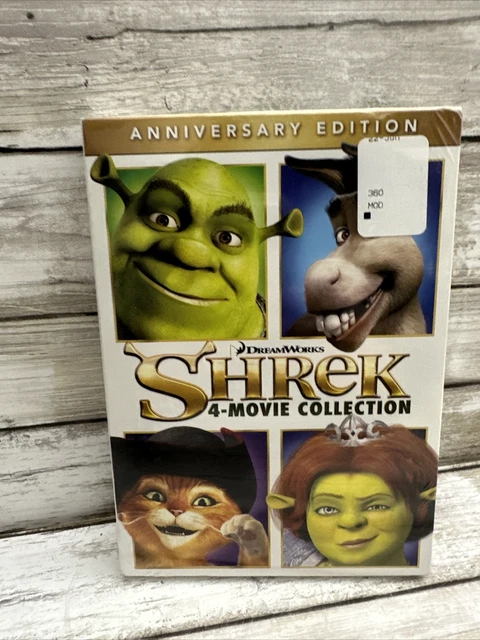SHREK 4-MOVIE COLLECTION Disney Pixar New DVD Collection! EUR 15,20 ...