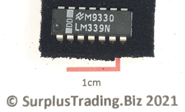 NAT SEMI LM339N QUAD DIFFERENTIAL COMPARATOR (Pk of 3) £1.30 - PicClick UK