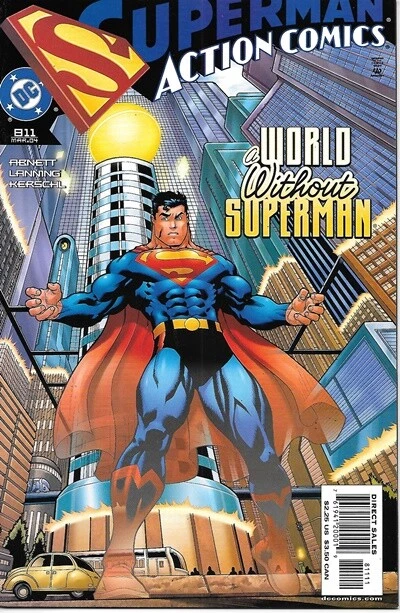 ACTION COMICS COMIC Book #811 Superman DC Comics 2004 TRÈS FINE/PRESQUE ...