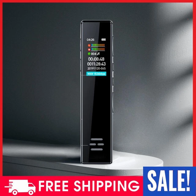 AUDIO RECORDER COLOR Screen Recording Device Long Distance for Lectures ...