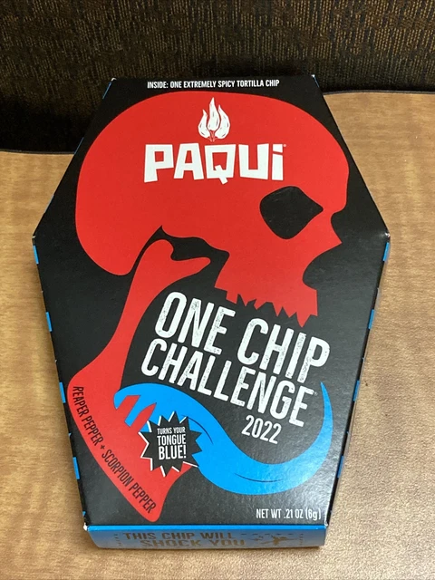 PAQUI ONE CHIP Challenge 2022 Carolina Reaper Scorpion Chile Pepper ...