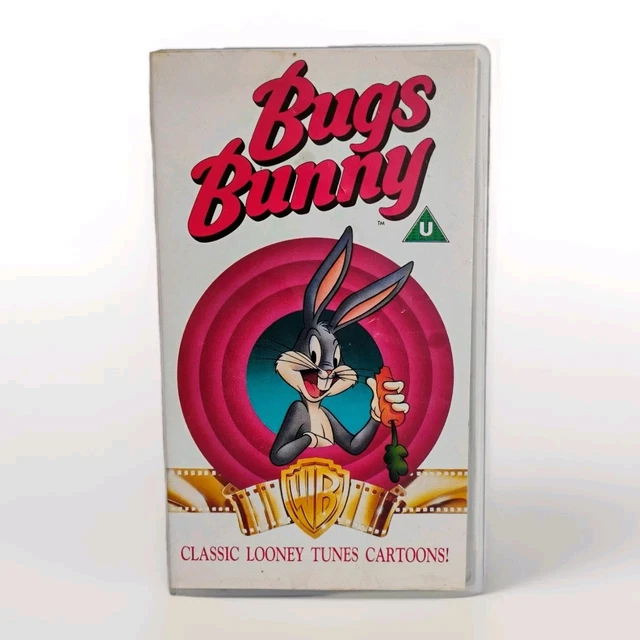 LOONEY TUNES - Bugs Bunny VHS (1990) 🥕 Warner Bros Kids Animation 👀 £11 ...