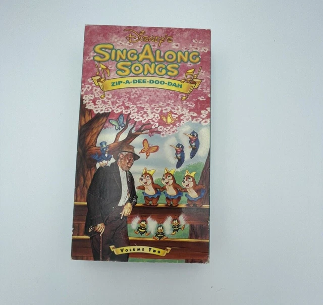 DISNEYS SING ALONG Songs - Song of the South: Zip-A-Dee-Doo-Dah (VHS ...