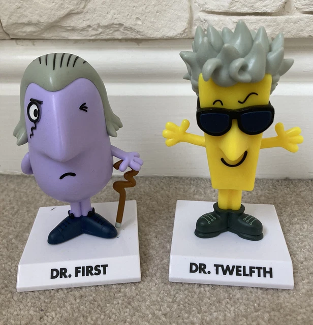 DOCTOR WHO MR Men Dr First And Dr Twelfth Figurines / Figures ...