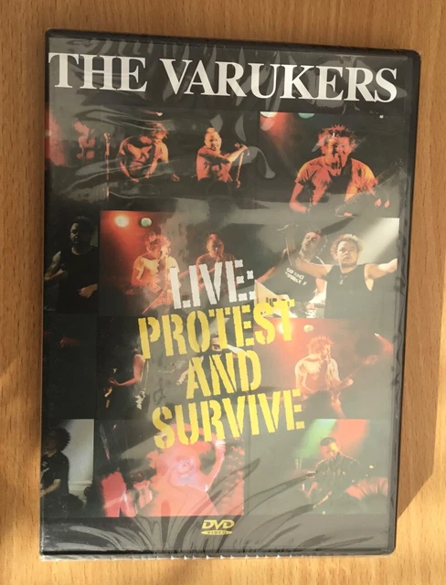 🌟THE VARUKERS LIVE🌟PROTEST🌟DVD Film🌟Punk🌟Rock🌟Skin🌟Oi🌟80S🌟Uk🇬🇧Seller £ ...