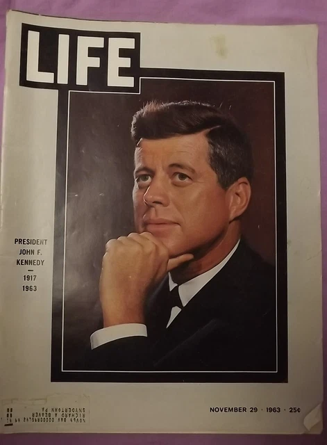 LIFE MAGAZINE PRESIDENT John F. Kennedy Magazine JFK Memorial November ...