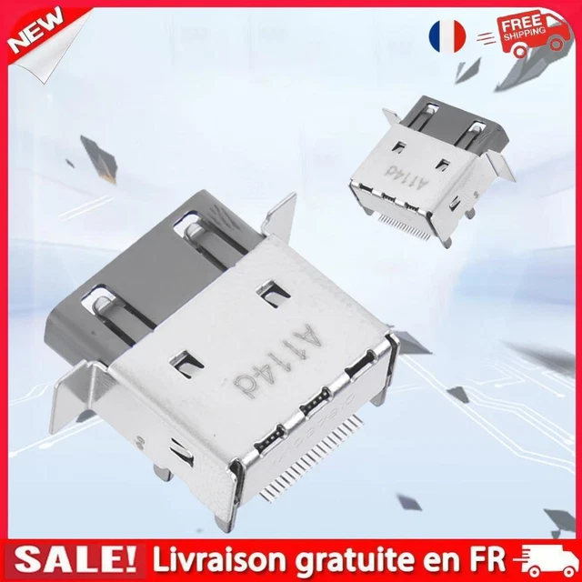 REPLACEMENT HDMI-COMPATIBLE TAIL Plugs HD Ports for Microsoft XBOX ...