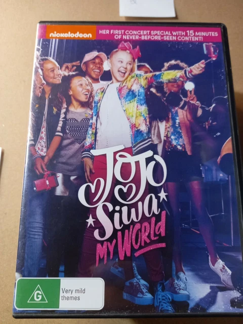 JOJO SIWA - My World Dvd Region 4 $8.00 - PicClick AU