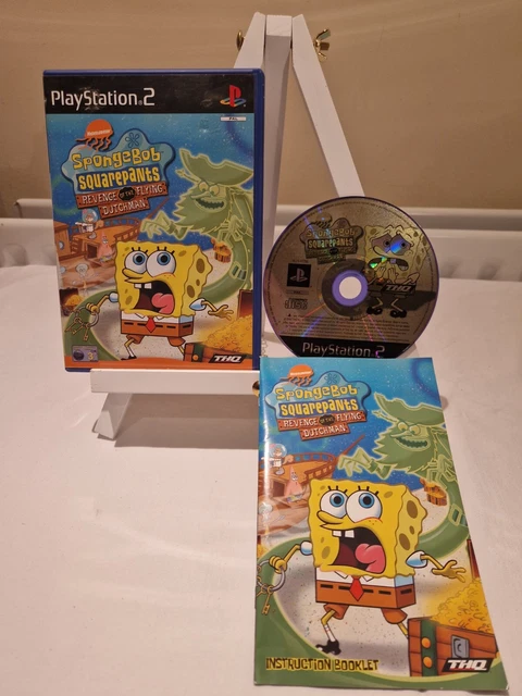 SPONGEBOB: REVENGE OF the Flying Dutchman PS2, con manuale, spedizione ...