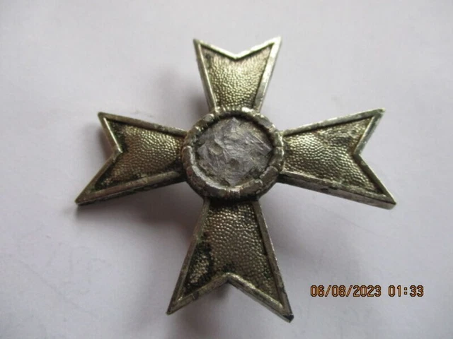 KRIEGSVERDIENSTKREUZ 1.KLASSE OHNE Schwerter Herst. 3 nach dem Gesetz ...